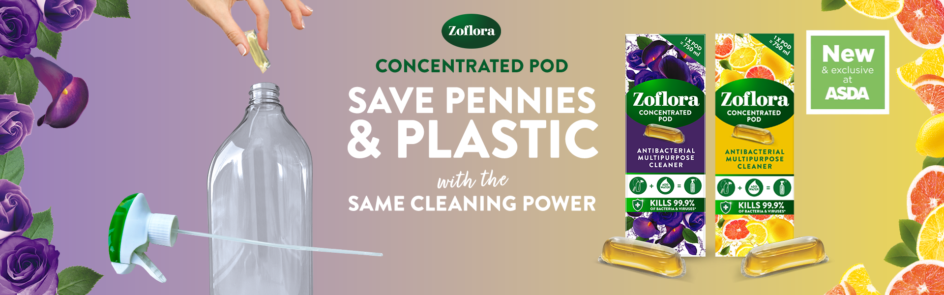 Disinfectant | Fragrant Multipurpose Cleaning Products | Zoflora